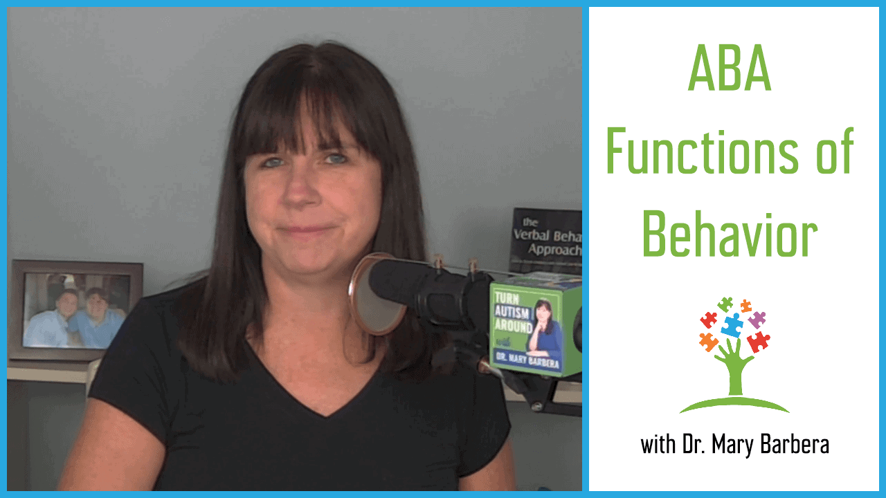 The 4 Functions of Behavior in Applied Behavior Analysis - Dr. Mary Barbera